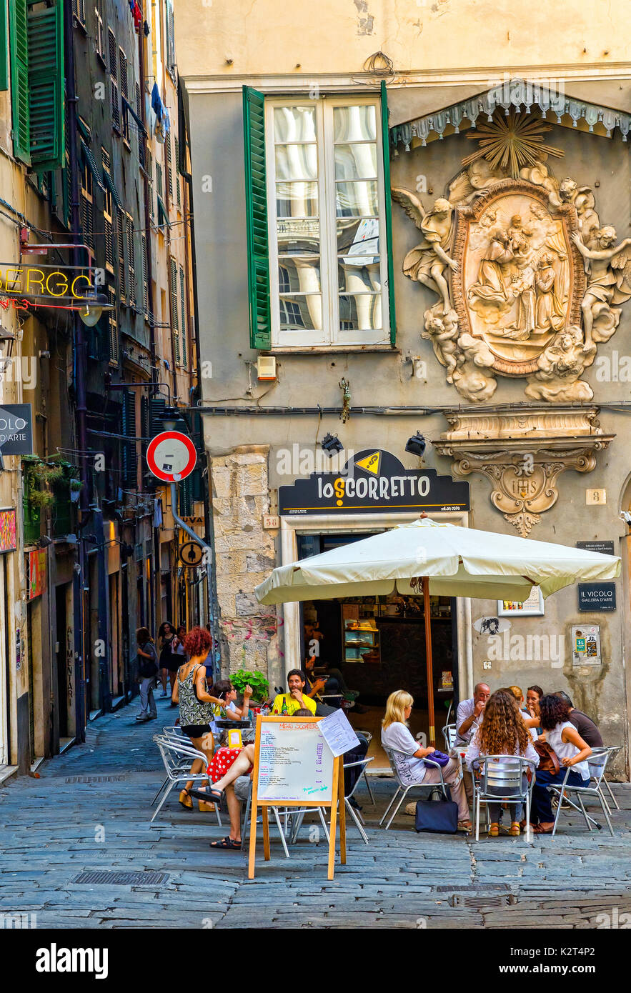 Genoa cafe hi-res stock photography and images - Alamy