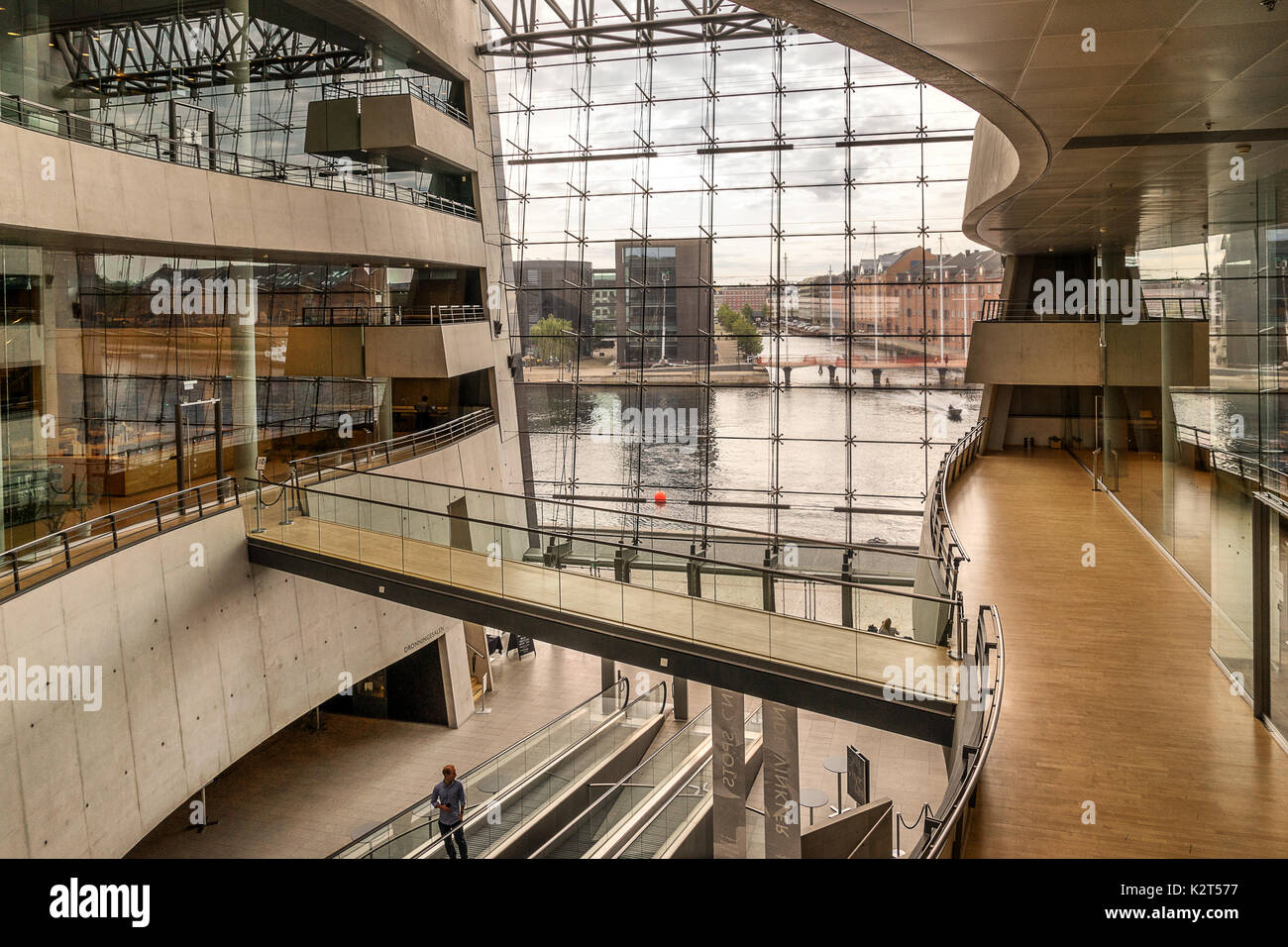 The Royal Danish Library in Copenhagen Stock Photo - Alamy