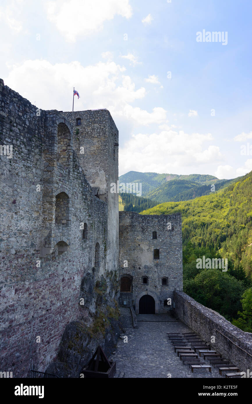 Strecno Castle, Strecno, Slovakia Stock Photo - Alamy