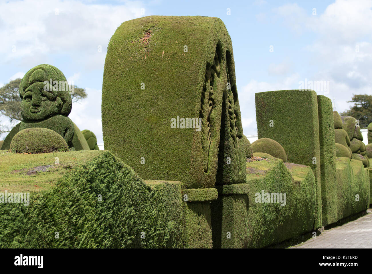 May 16, 2017 Tulcan, Ecuador: the cemetery of the high altitude border ...