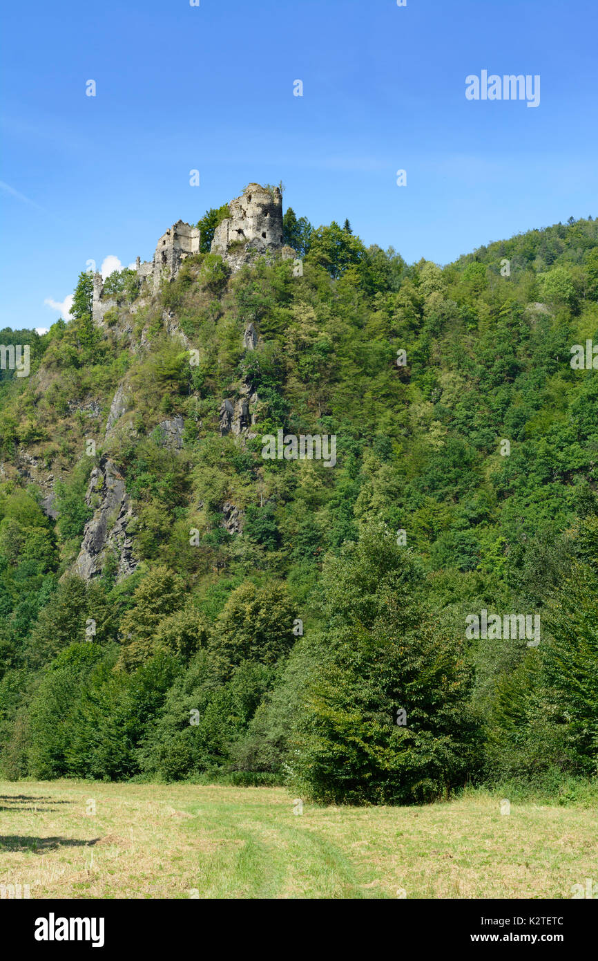 castle Stary hrad, Nezbudska Lucka, Slovakia Stock Photo - Alamy