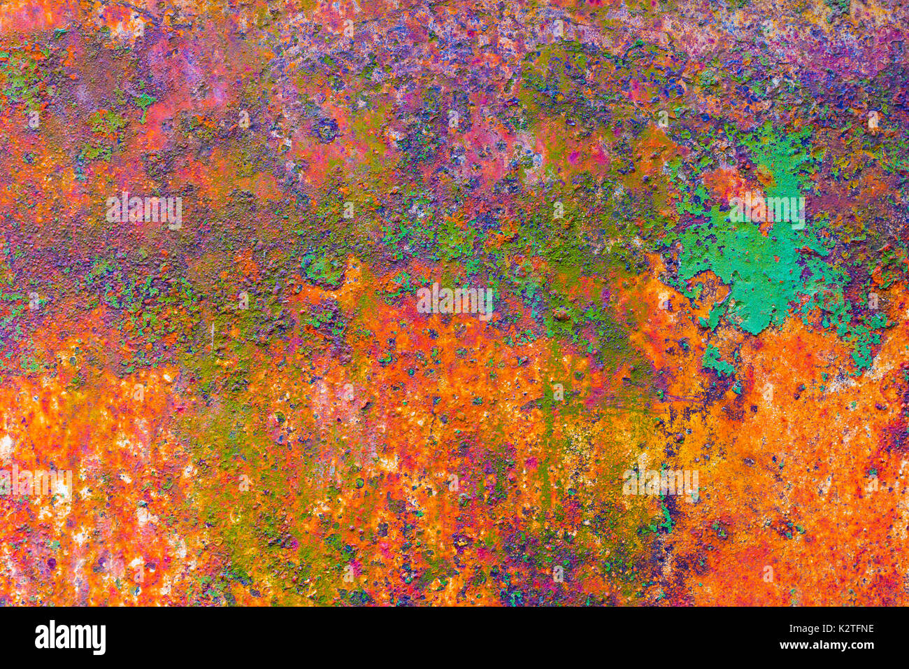 rusty metal with the peeled-off paint Stock Photo - Alamy
