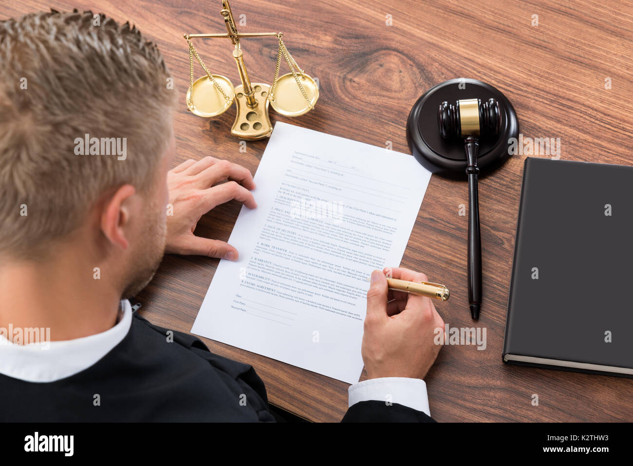 Person on trial courtroom hi-res stock photography and images - Alamy