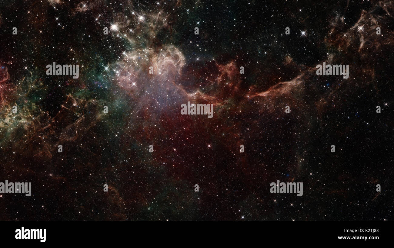 Universe filled with stars, galaxy and nebula. Elements of this image ...