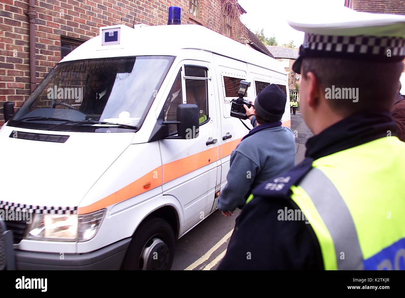 SARAH PAYNE TRIAL DAY ONE. ROY WHITING ARRIVES LEWES CROWN COURT FOR ...