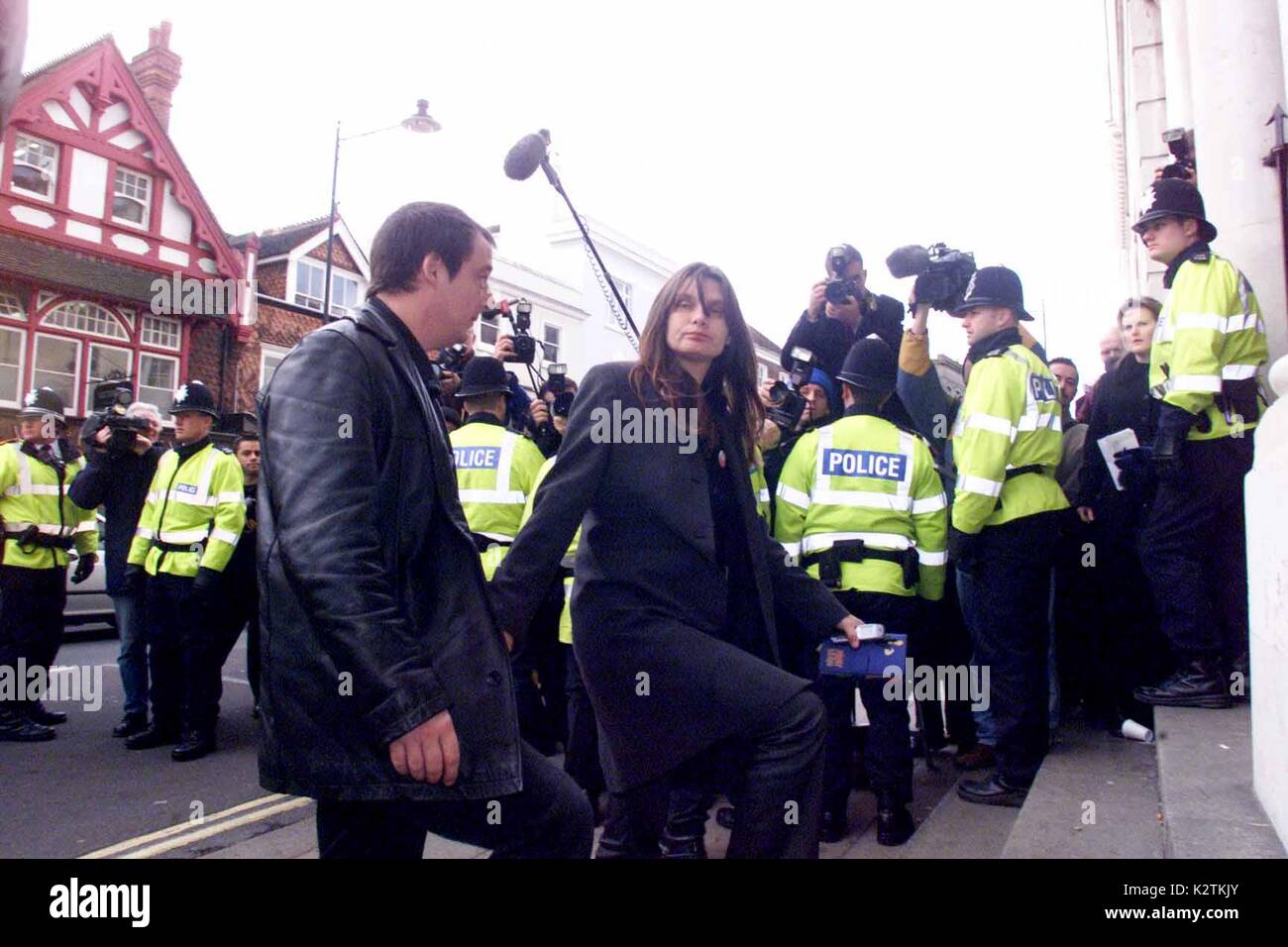 SARAH PAYNE TRIAL DAY 1 PARENTS SARA AND MICHAEL PAYNE ENTERING LEWES ...