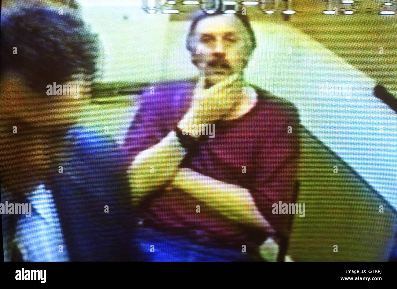 ROY WHITING IN BOGNOR REGIS POLICE STATION AS HE IS ABOUT TO BE CHARGED ...