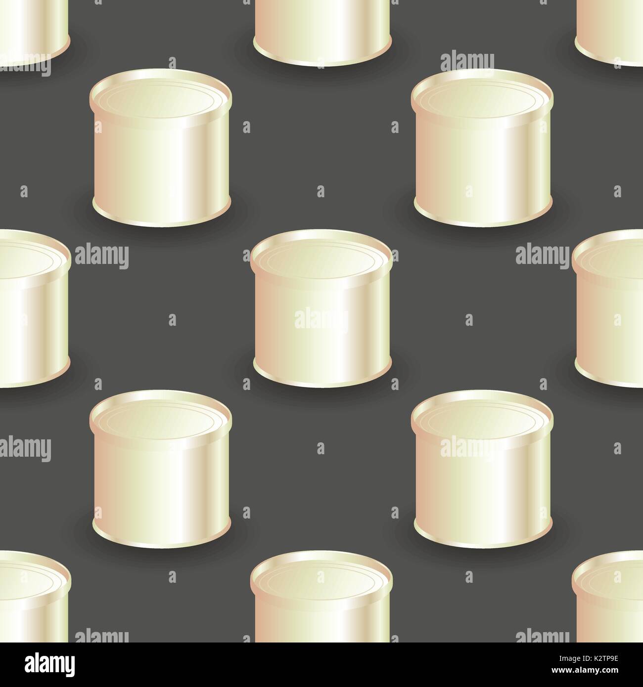 Metal Cans Seamless Pattern Stock Vector Image & Art - Alamy