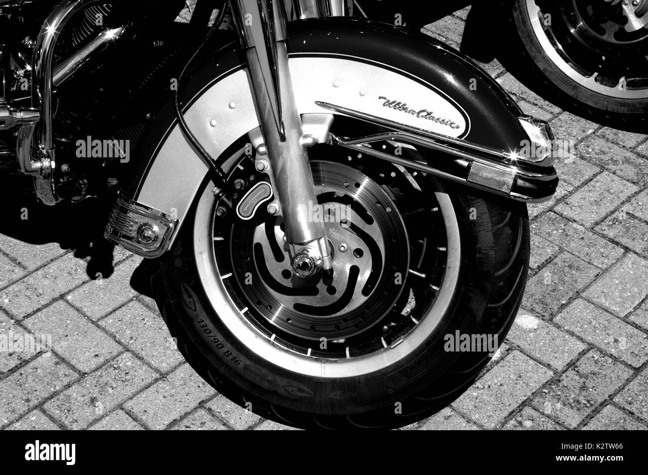 Chopper motorcycles Black and White Stock Photos & Images - Alamy