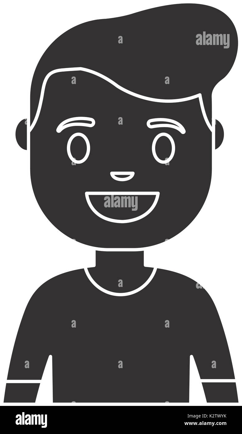cartoon man smiling icon Stock Vector Image & Art - Alamy