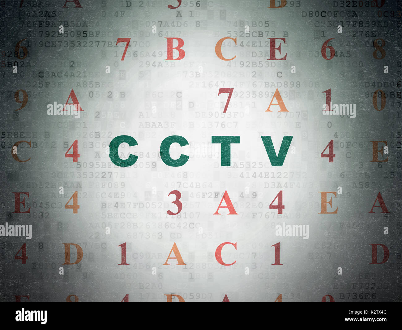 Security concept: CCTV on Digital Data Paper background Stock Photo - Alamy