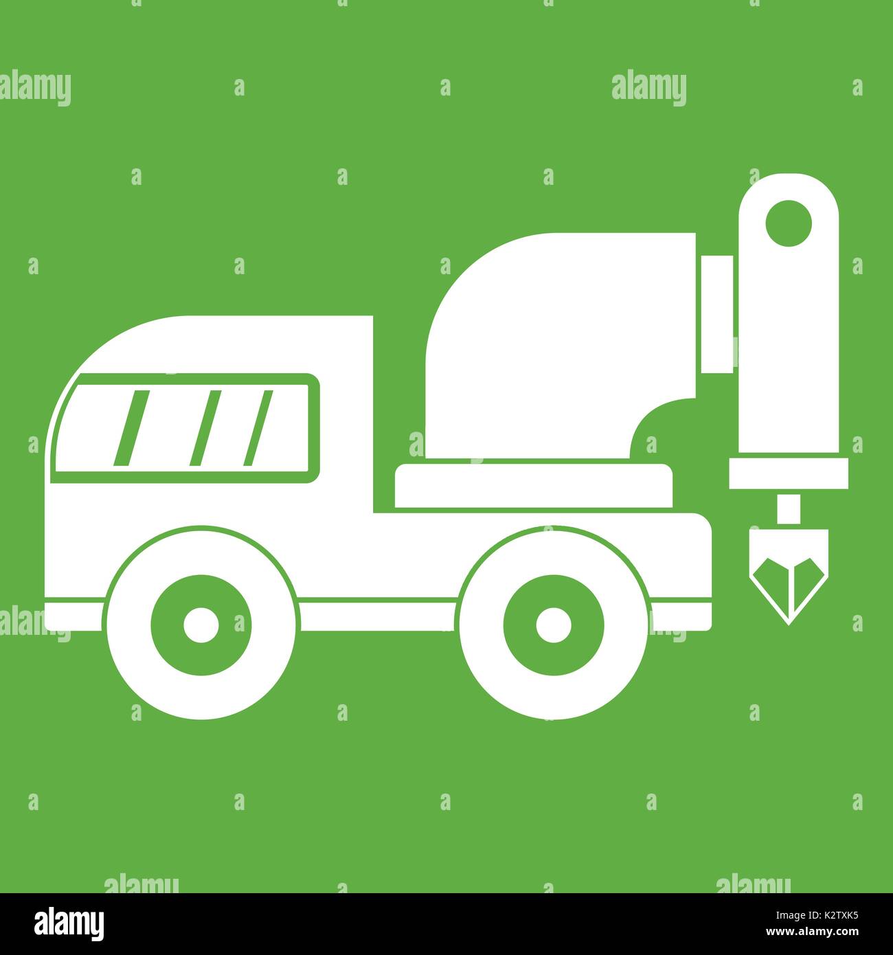 Drilling machine icon green Stock Vector Image & Art - Alamy
