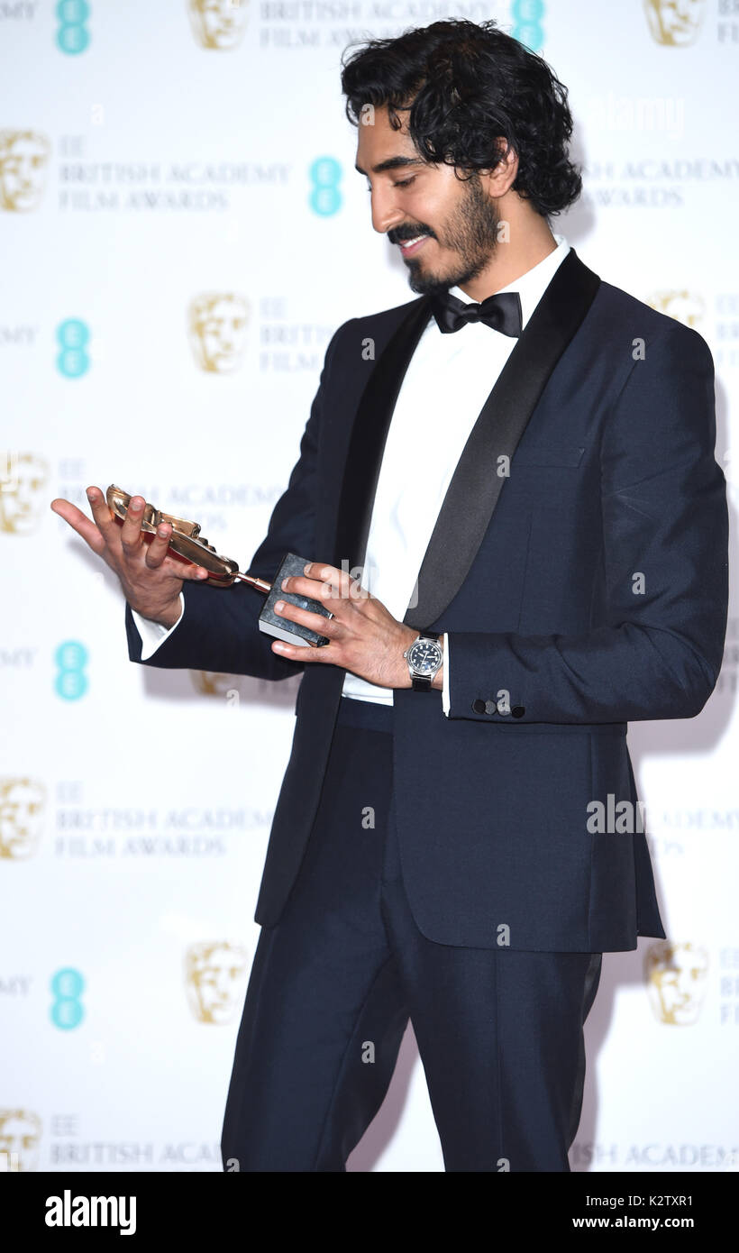 Photo Must Be Credited ©Alpha Press 079965 12/02/2017 Dev Patel EE ...