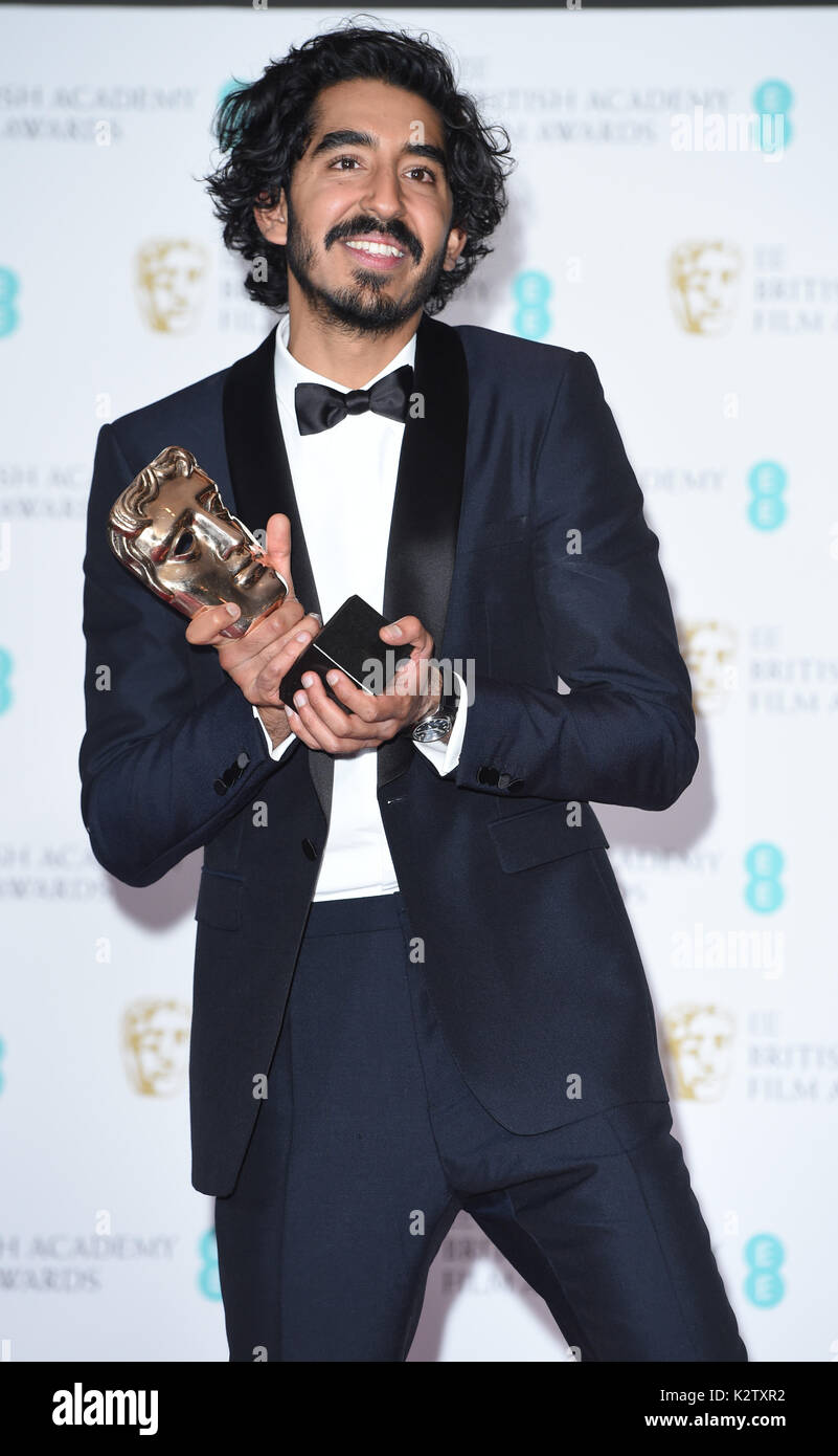 Photo Must Be Credited ©Alpha Press 079965 12/02/2017 Dev Patel EE ...