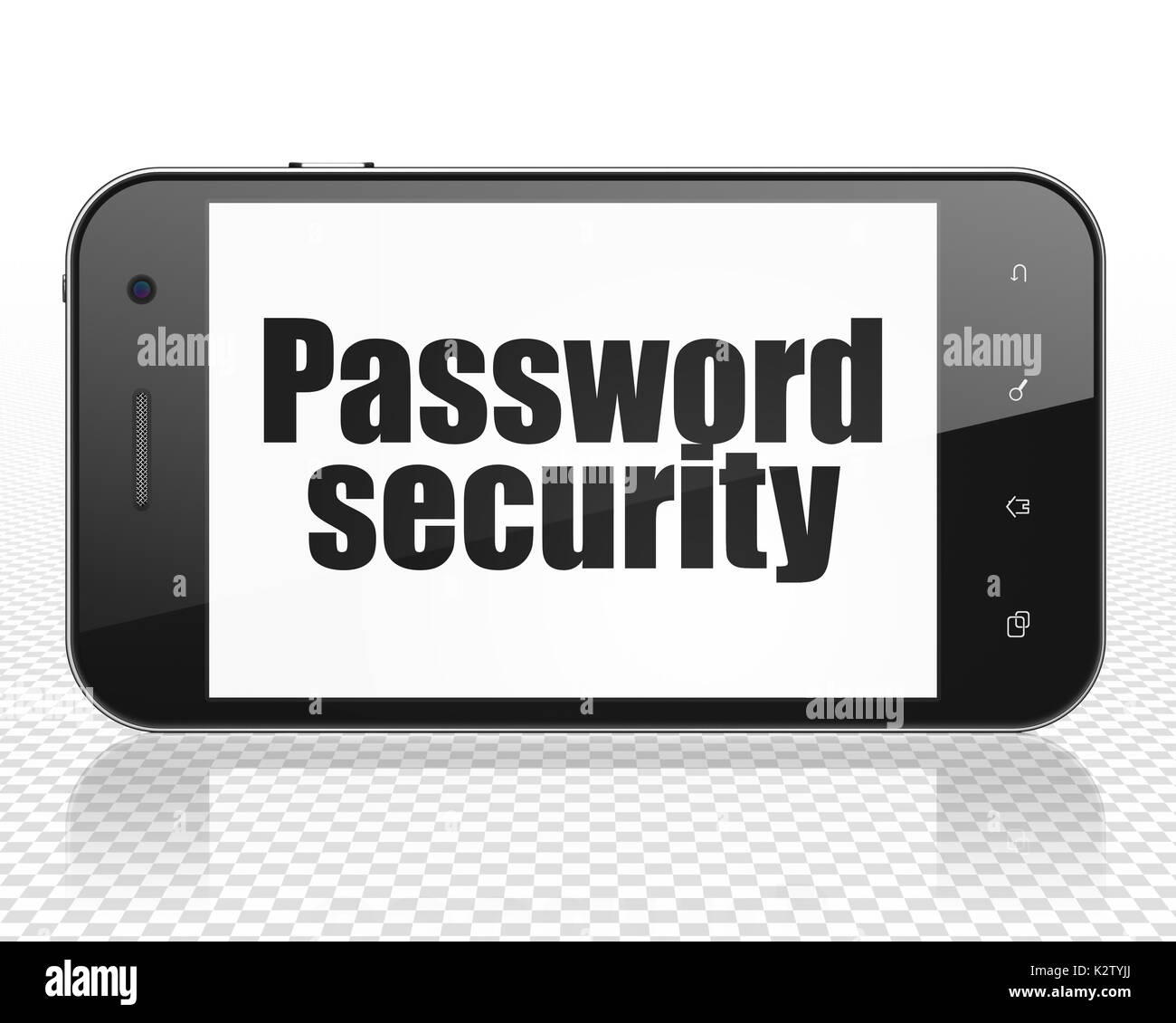 Security concept: Smartphone with Password Security on display Stock ...