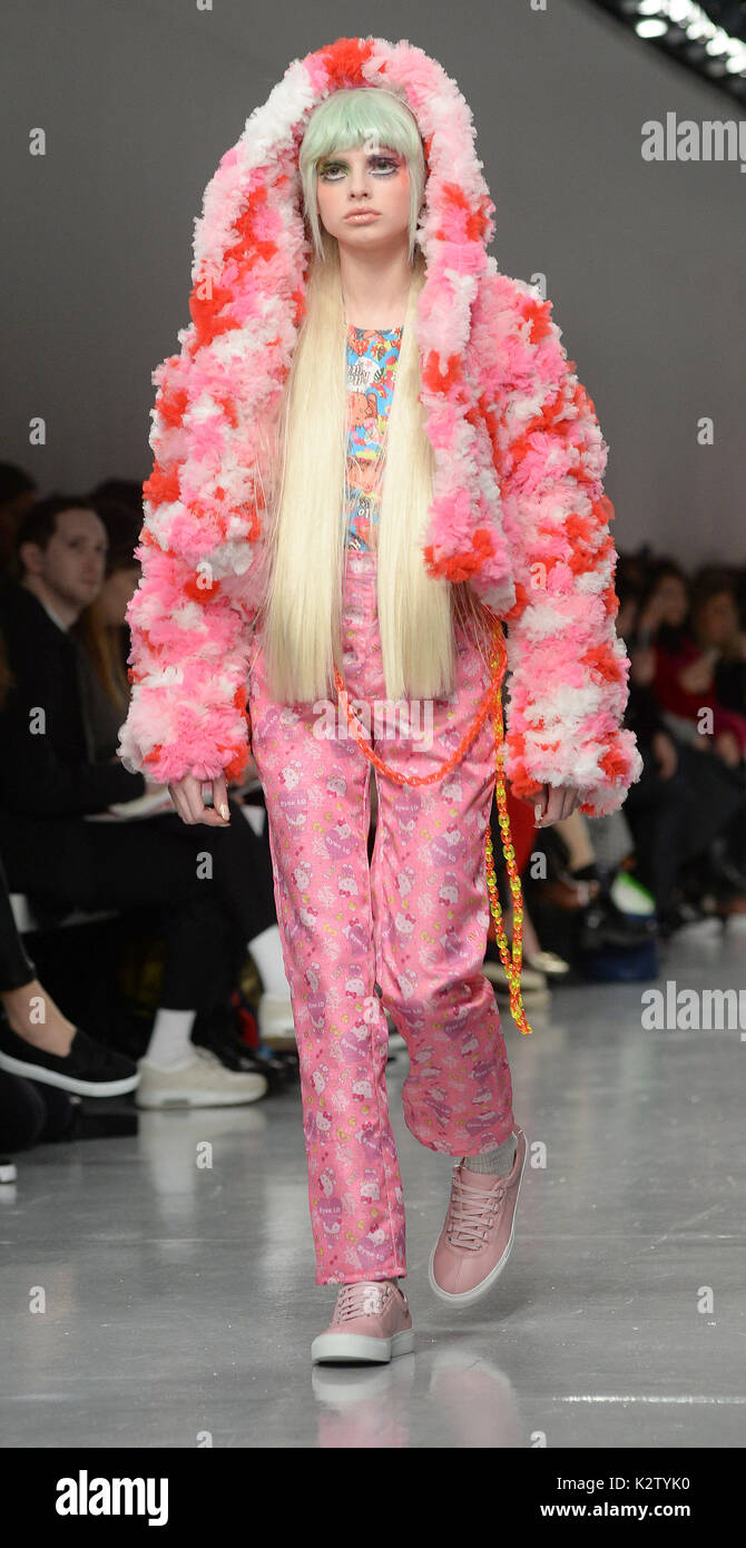 Photo Must Be Credited ©Alpha Press 078237 18/02/2017 Model at the Ryan ...