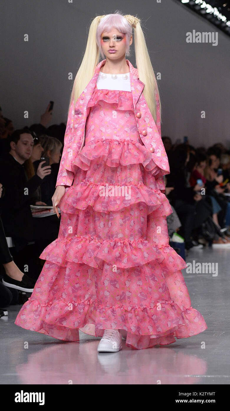 Photo Must Be Credited ©Alpha Press 078237 18/02/2017 Model at the Ryan ...