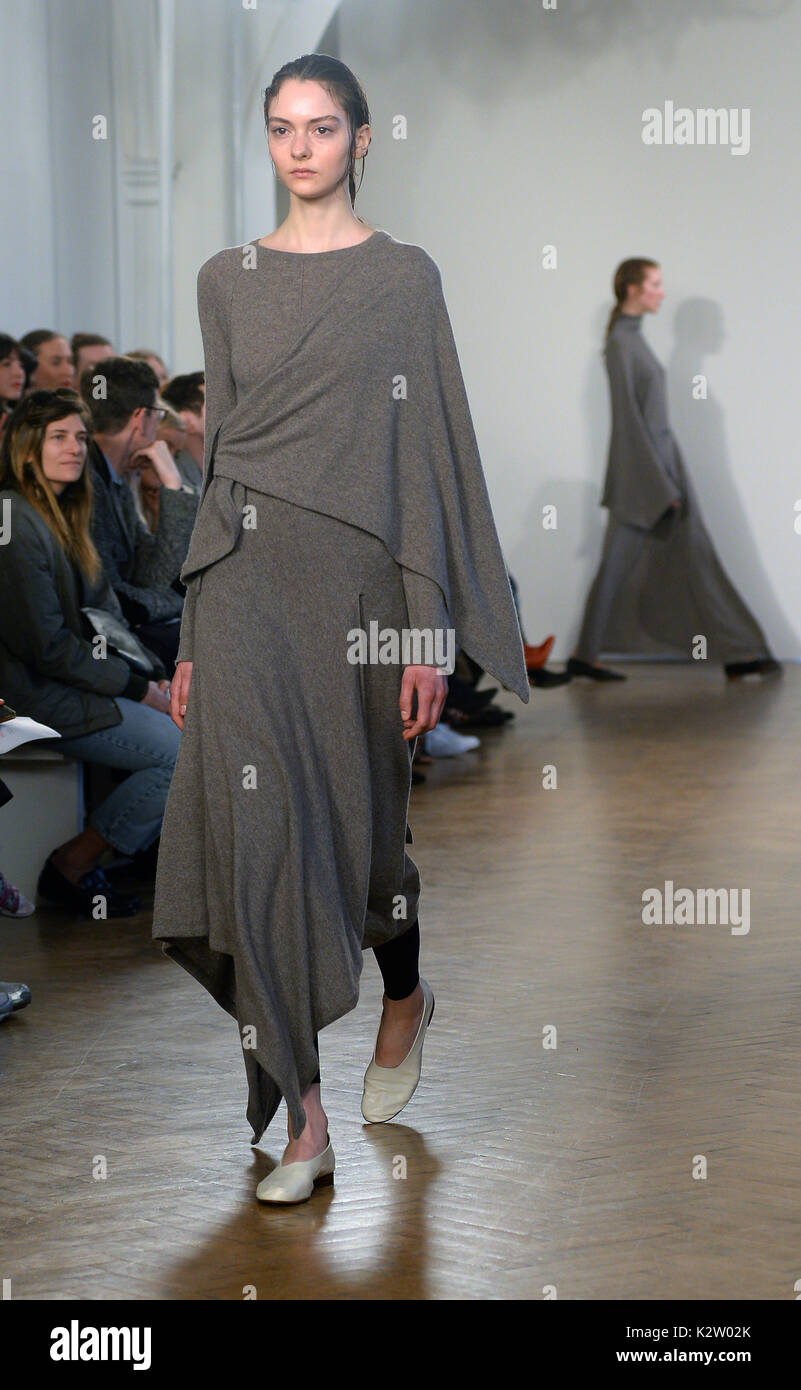 Photo Must Be Credited ©Alpha Press 078237 20/02/2017 Model at Pringle ...