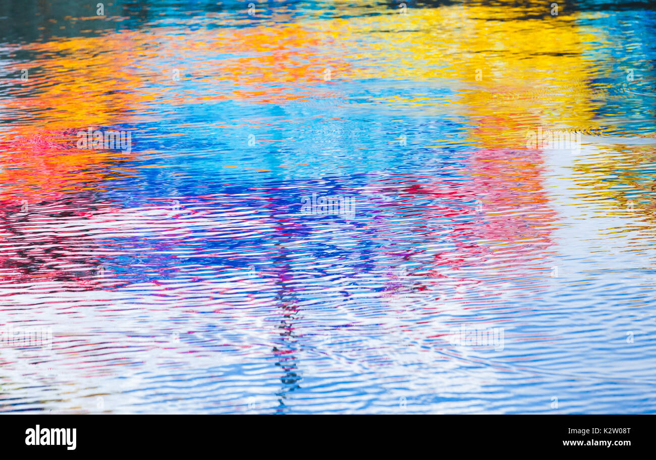 Colorful water reflections hi-res stock photography and images - Alamy