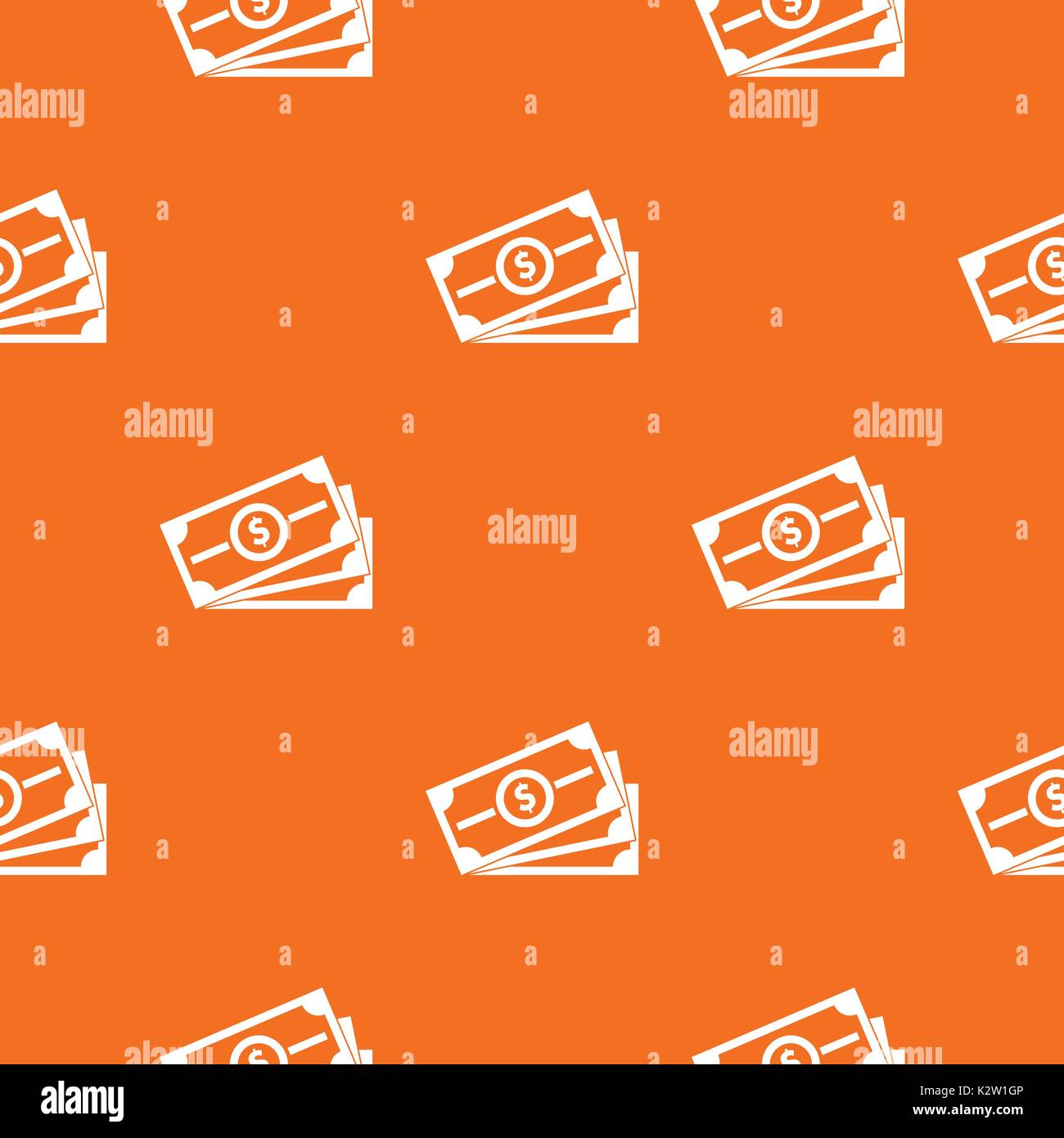 Stack of dollar bills pattern seamless Stock Vector Image & Art - Alamy