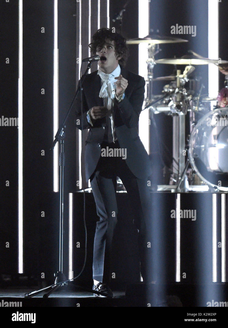 Photo Must Be Credited ©Alpha Press 079965 22/02/2017 The 1975, Matthew ...