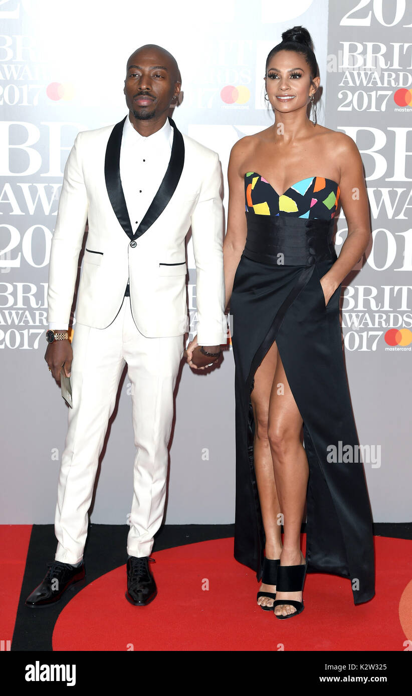 Alesha Dixon And Azuka Ononye