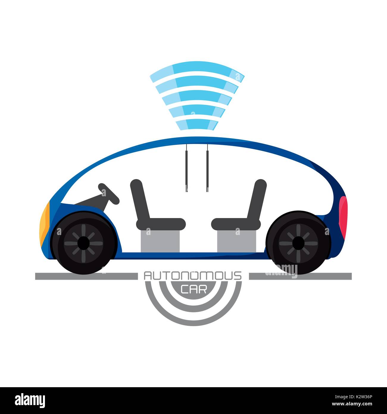 autonomous car design Stock Vector Image & Art - Alamy