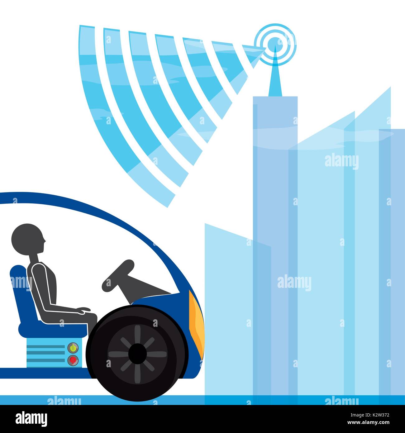autonomous car design Stock Vector Image & Art - Alamy