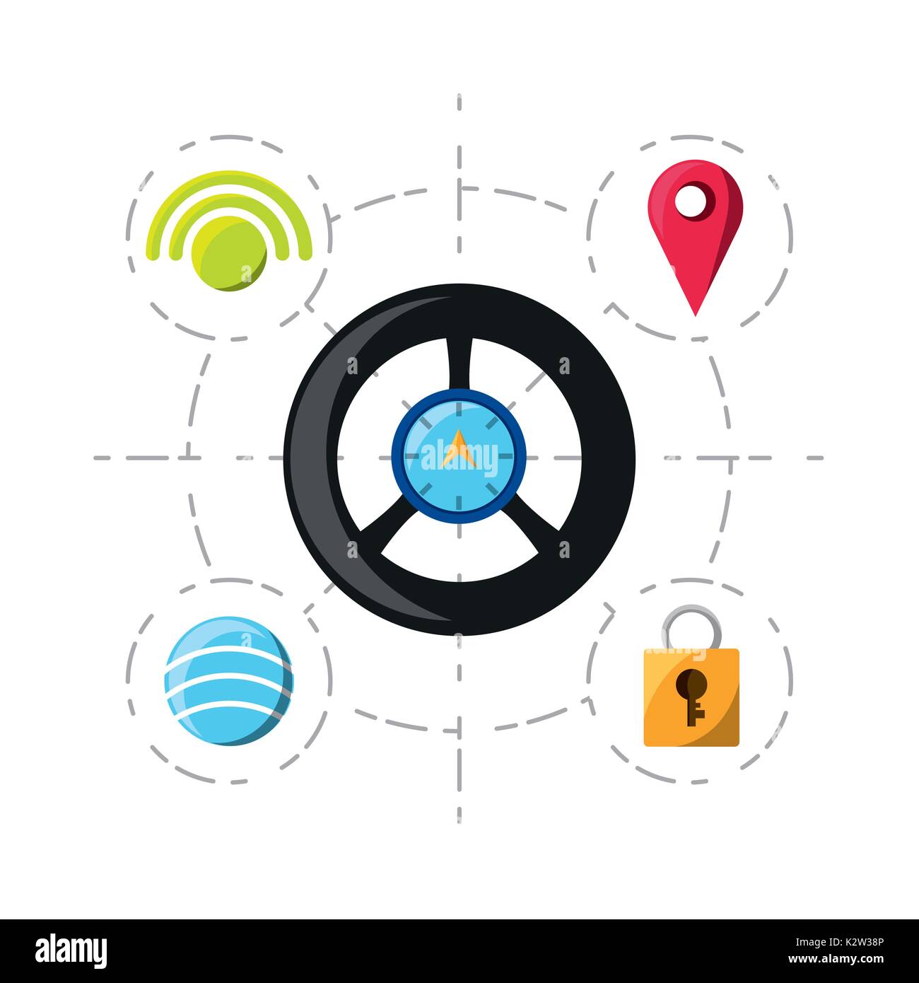 autonomous car design Stock Vector Image & Art - Alamy