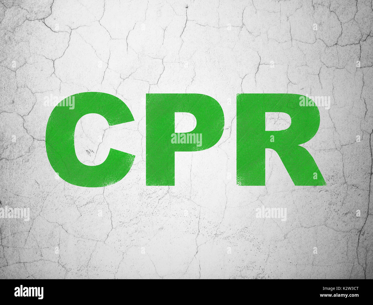 Healthcare concept: CPR on wall background Stock Photo - Alamy