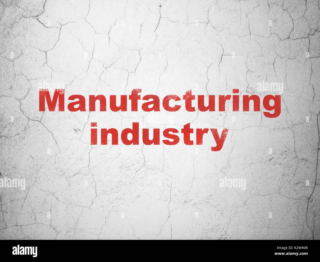 Industry concept: Manufacturing Industry on wall background Stock Photo ...