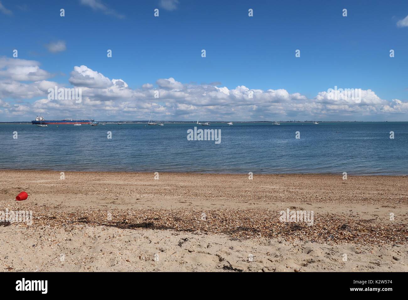The private beach at Osborne House, East Cowes, Isle of Wight, UK Stock ...