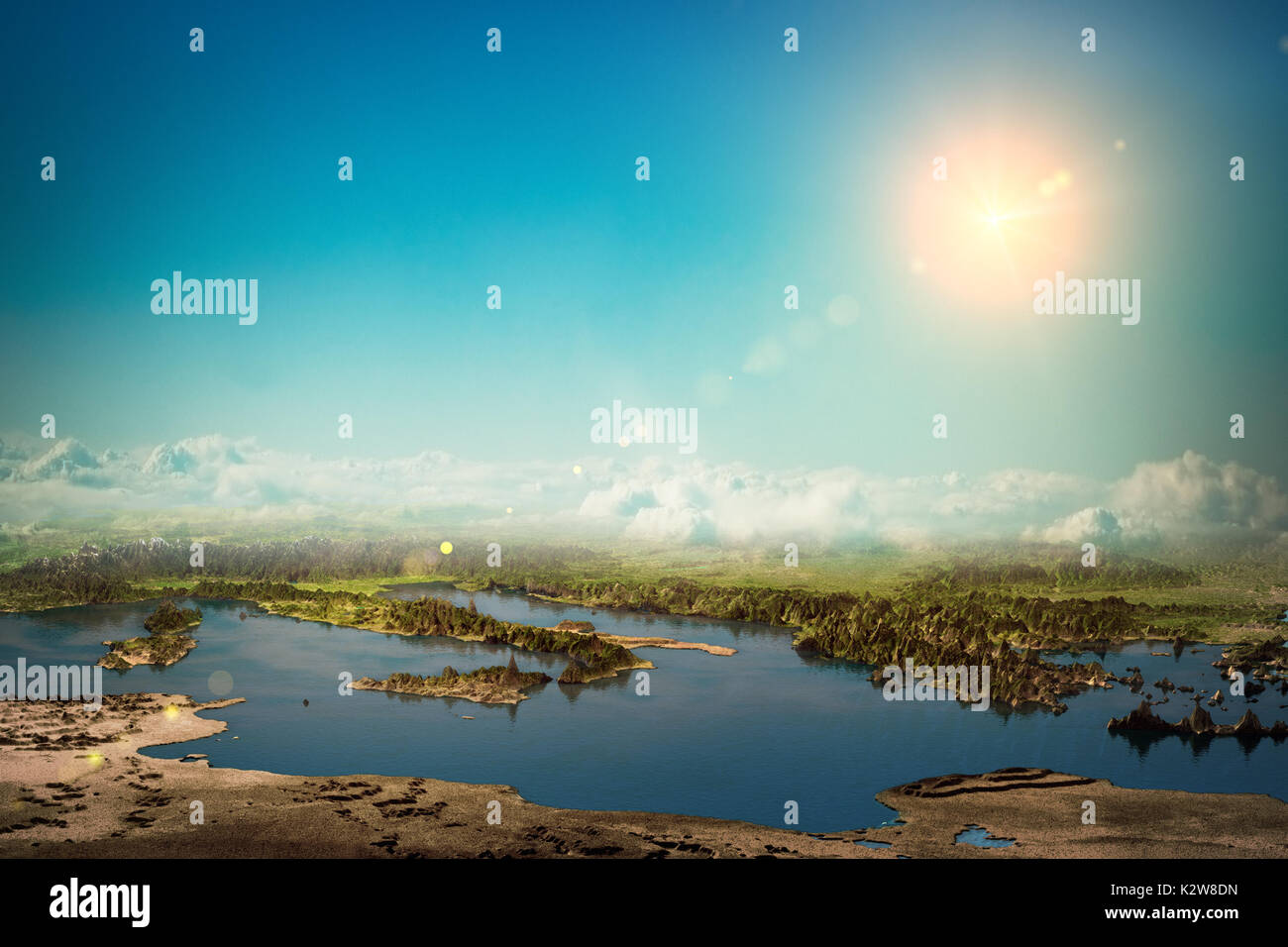 Mediterranean map greece hi-res stock photography and images - Alamy