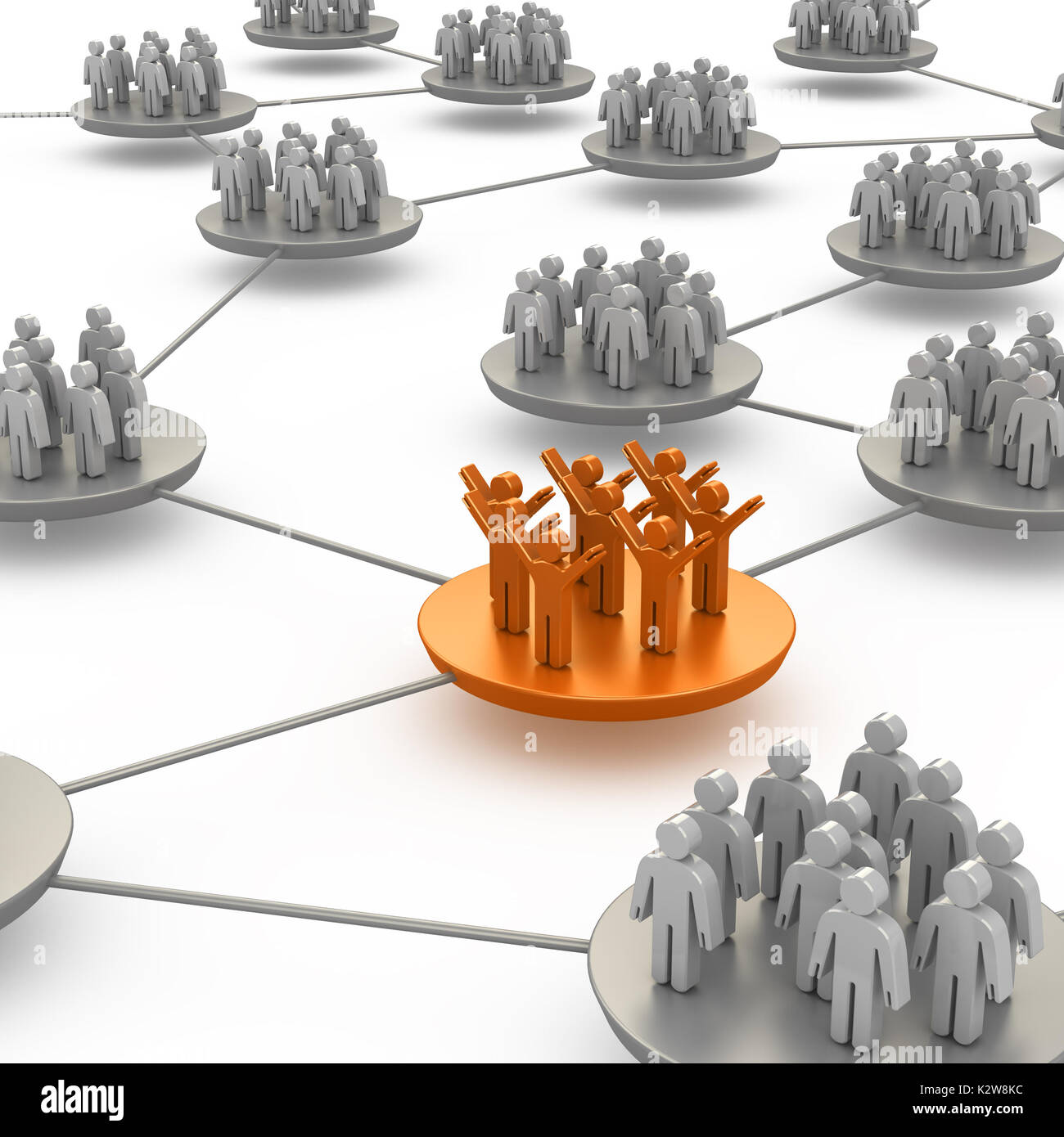 People connection graphic background 3d rendering Stock Photo - Alamy