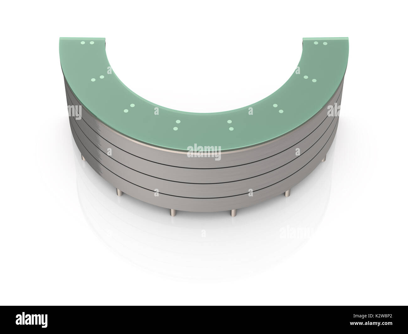 Modern reception graphic background 3d rendering Stock Photo - Alamy