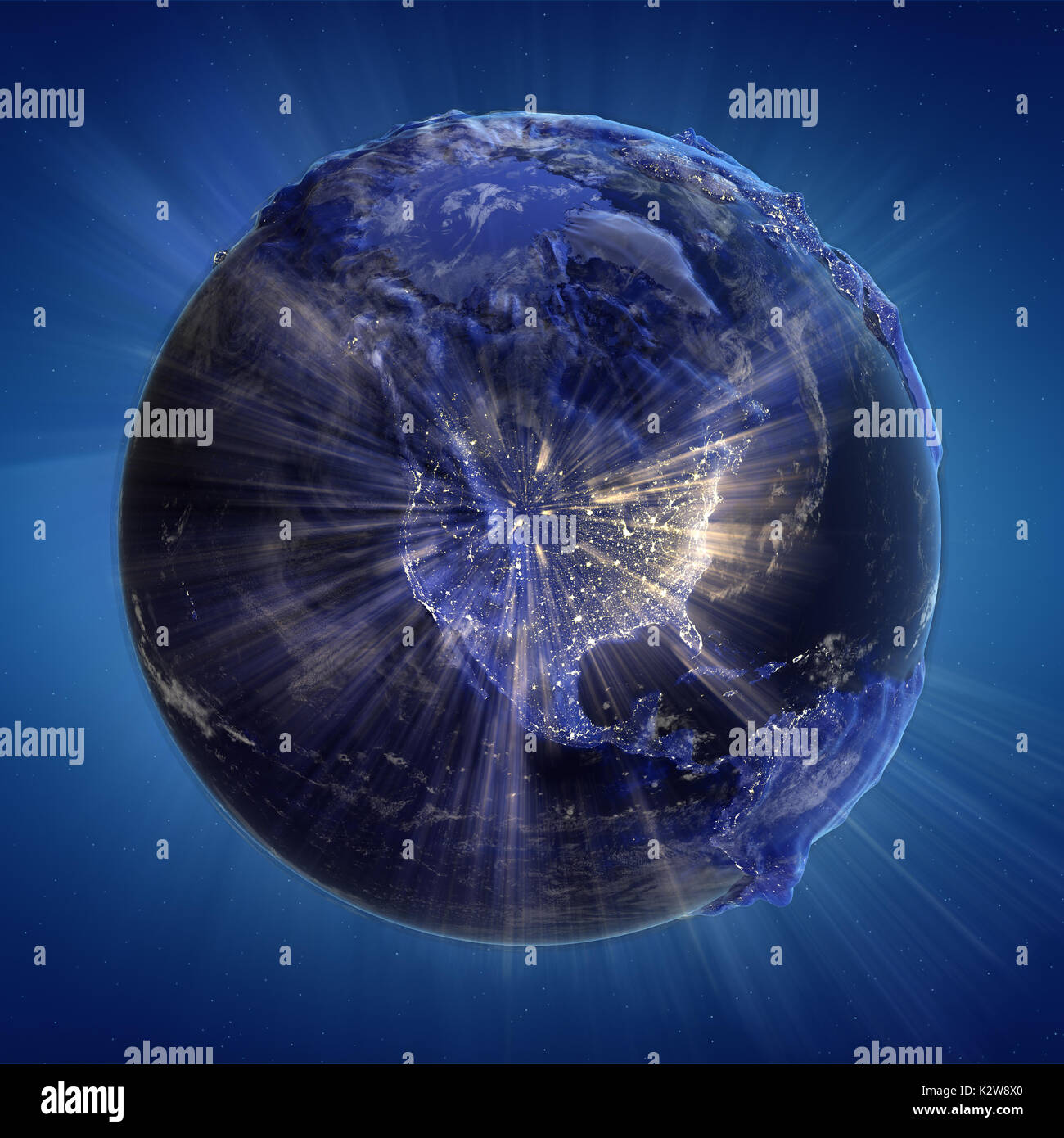 North America background 3d rendering Stock Photo - Alamy