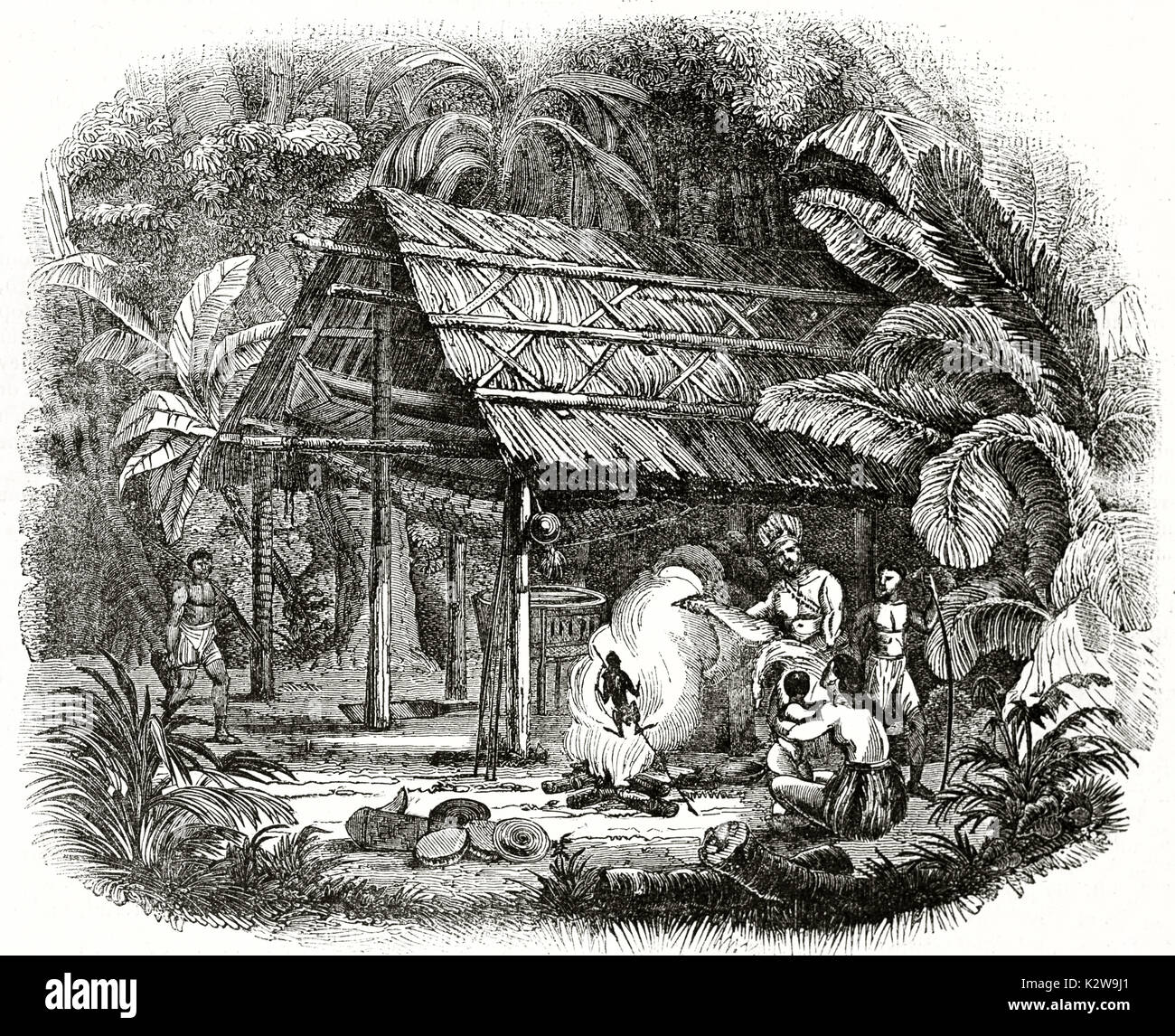 Old Indian Hut High Resolution Stock Photography and Images - Alamy