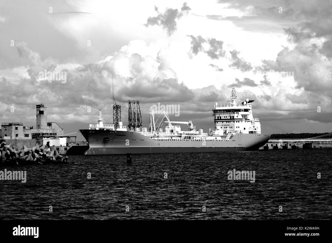 Urban industrial zone Black and White Stock Photos & Images - Alamy