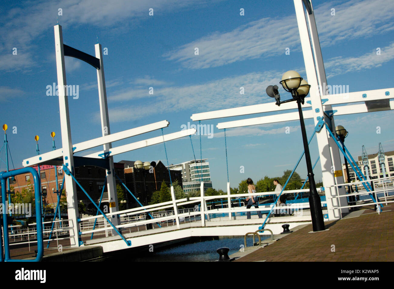 Salford Watersports Centre, Salford Quays Stock Photo - Alamy