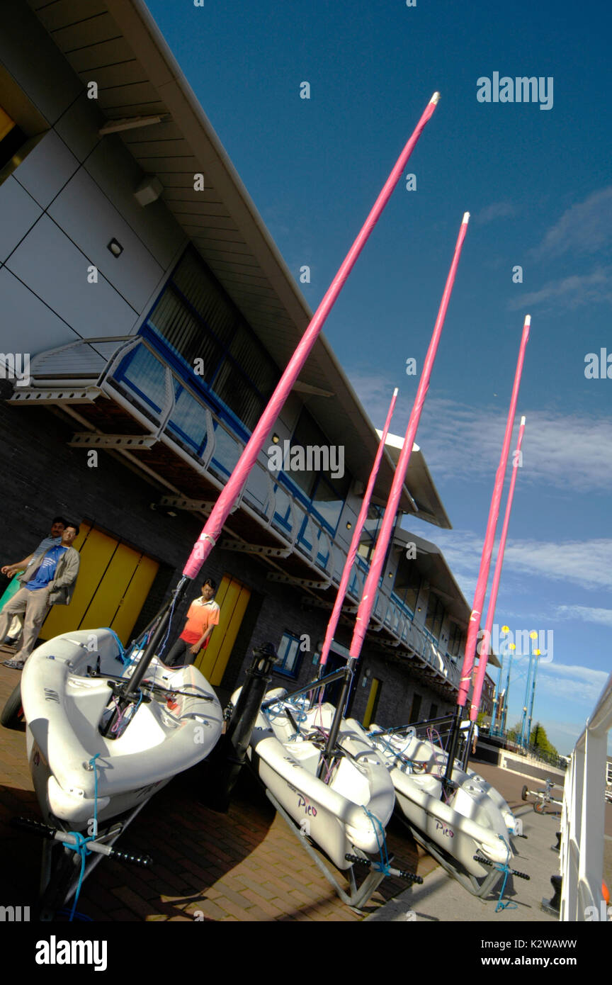 Salford Watersports Centre, Salford Quays Stock Photo - Alamy