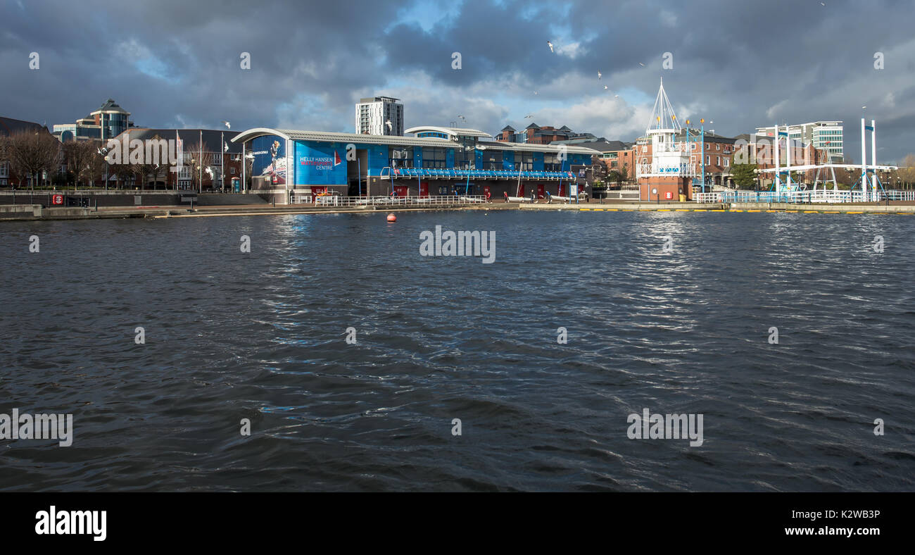 Salford Watersports Centre, Salford Quays Stock Photo - Alamy