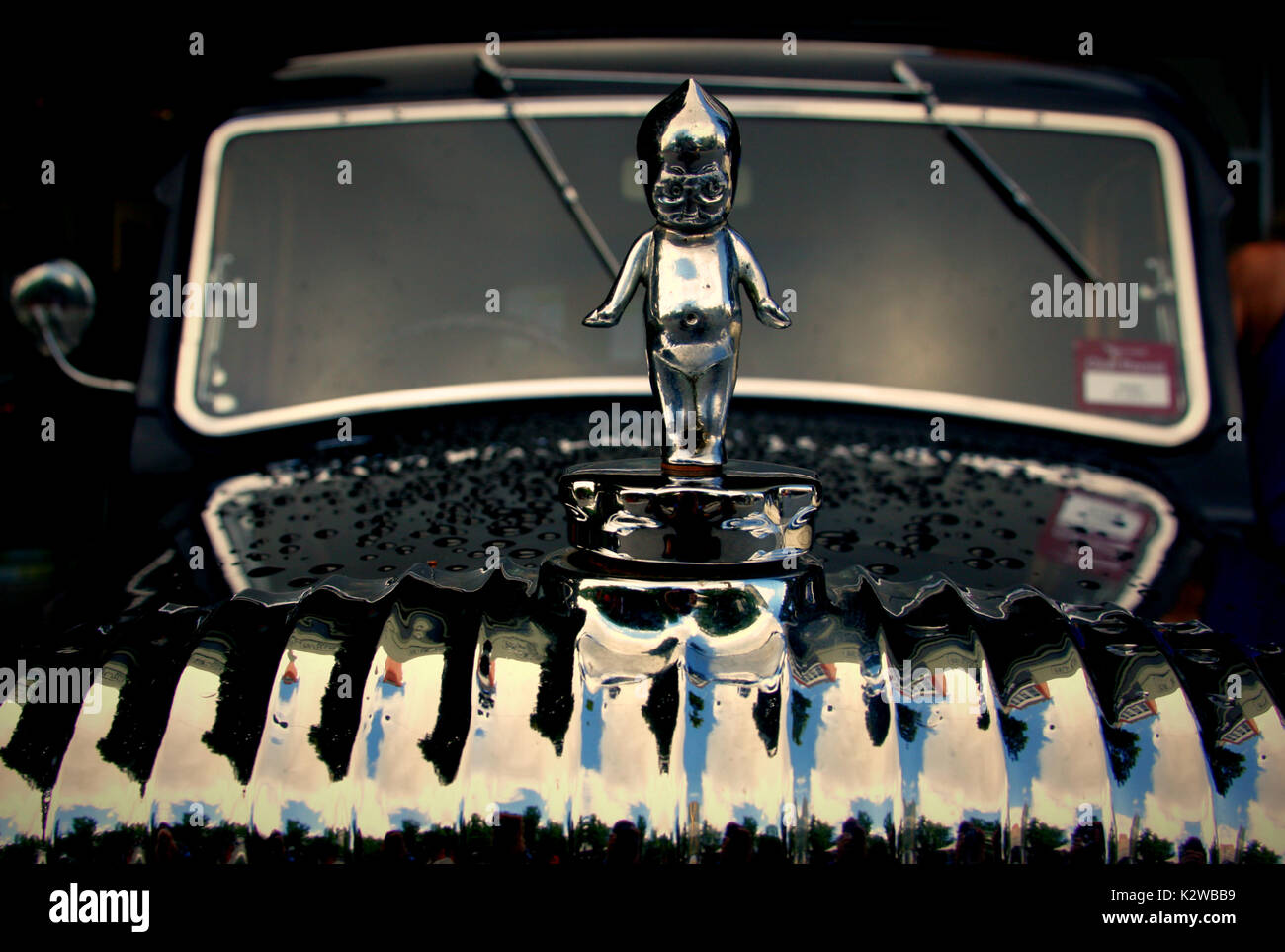 Vintage car face Stock Photo - Alamy