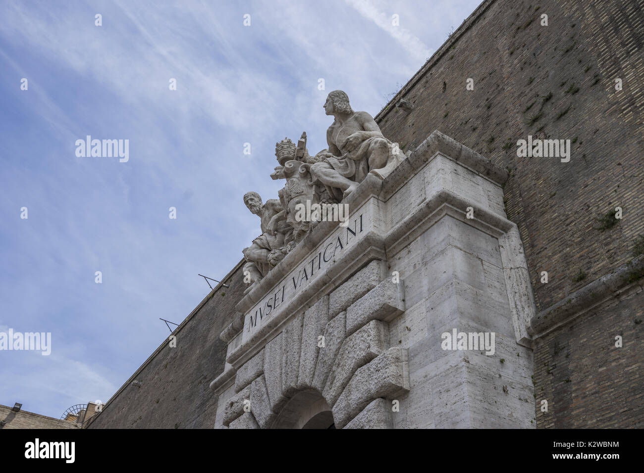 Entrance vatican museums vatican city hi-res stock photography and ...