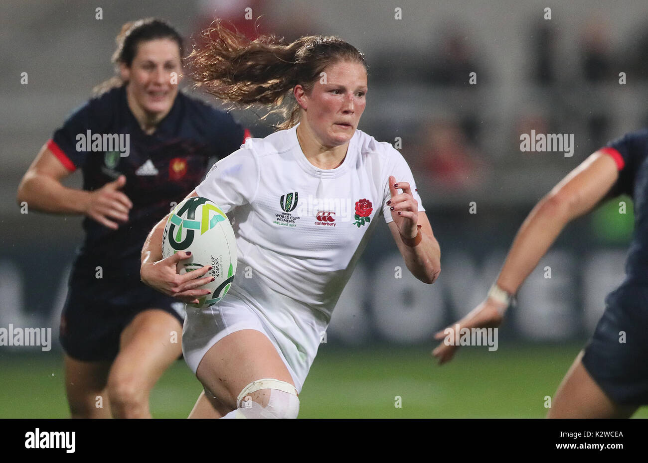 England's Lydia Thompson during the 2017 Women's World Cup, Semi Final ...