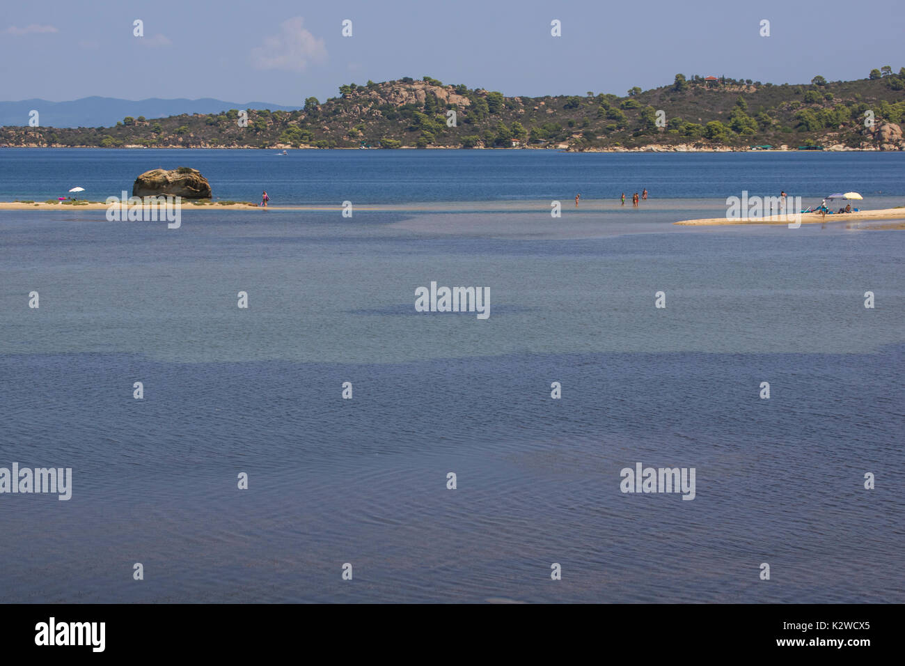 Livari Beach Vourvourou, Chalkidiki, Sithonia, Central Macedonia ...