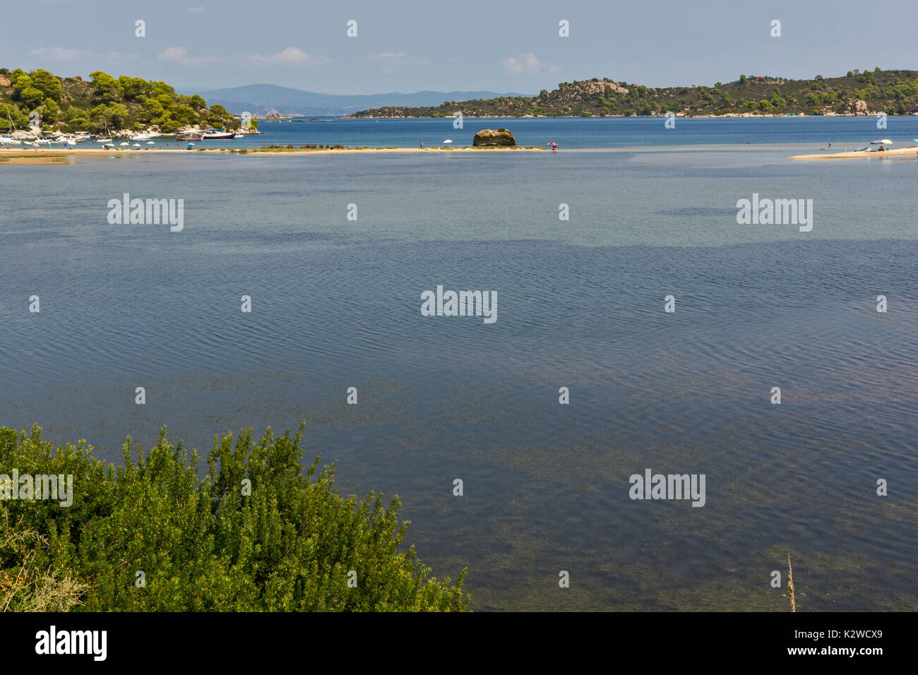 Livari Beach Vourvourou, Chalkidiki, Sithonia, Central Macedonia ...