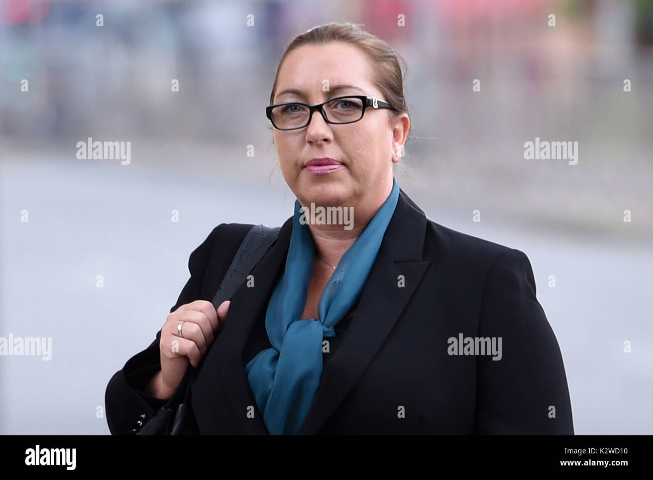 Kerry Brocklebank, 43, outside Cambridge Crown Court, where she is ...