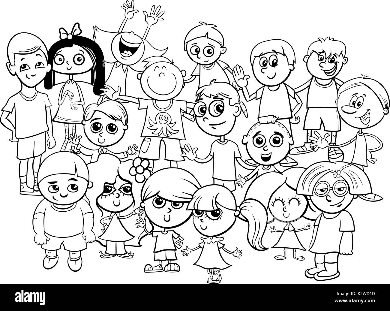 Preschool Clipart Black And White