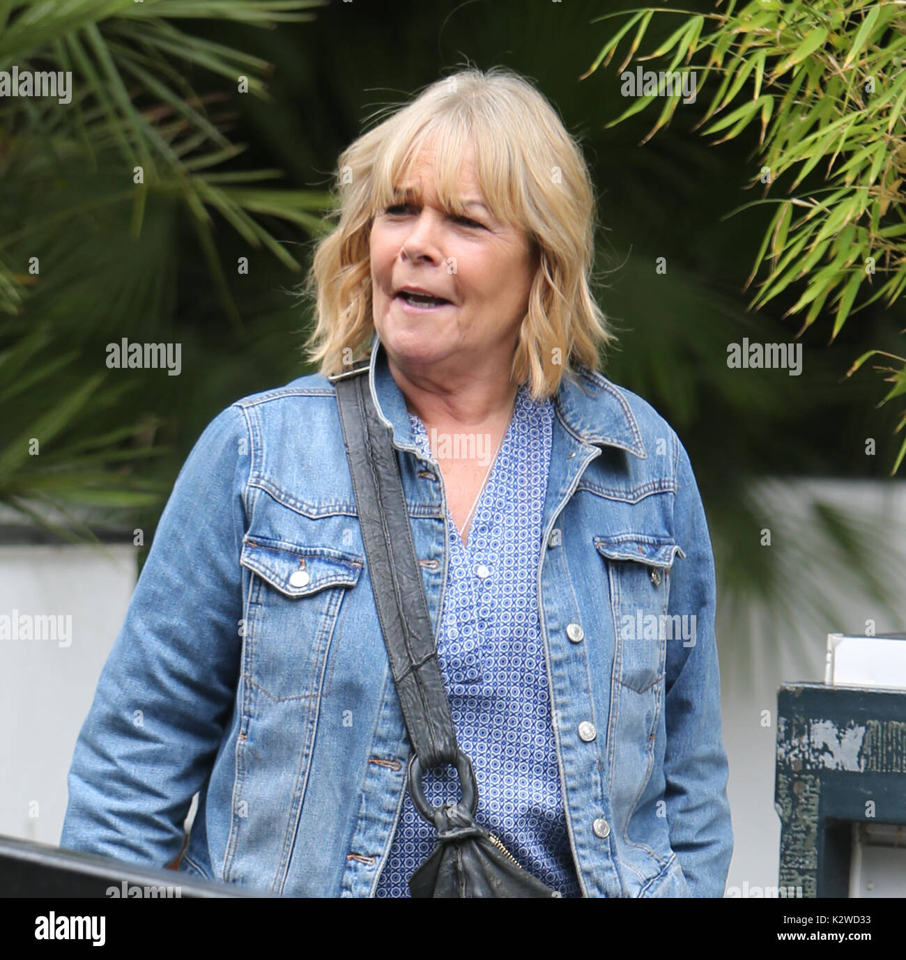 Linda Robson outside ITV Studios Featuring: Linda Robson Where: London ...
