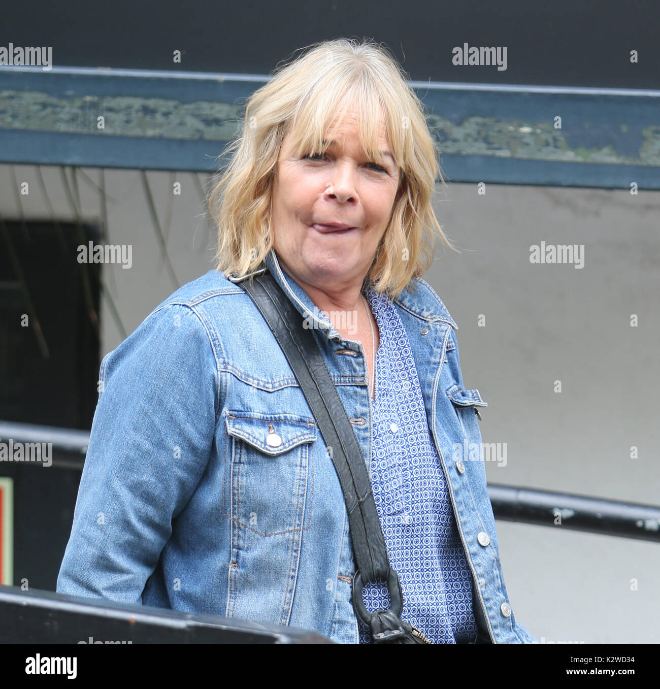 Linda Robson outside ITV Studios Featuring: Linda Robson Where: London ...